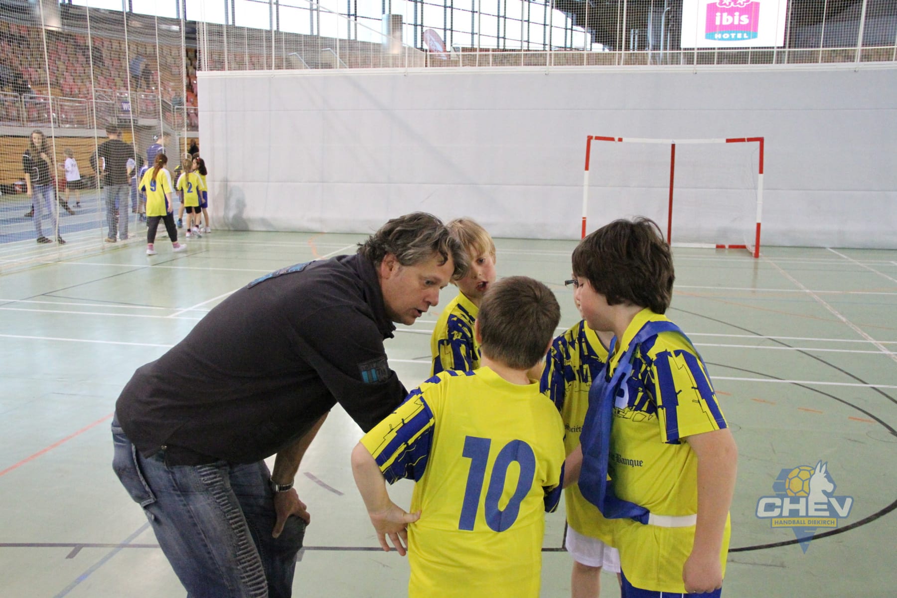 Mini-Handball an der Coque - CHEV Handball Diekirch