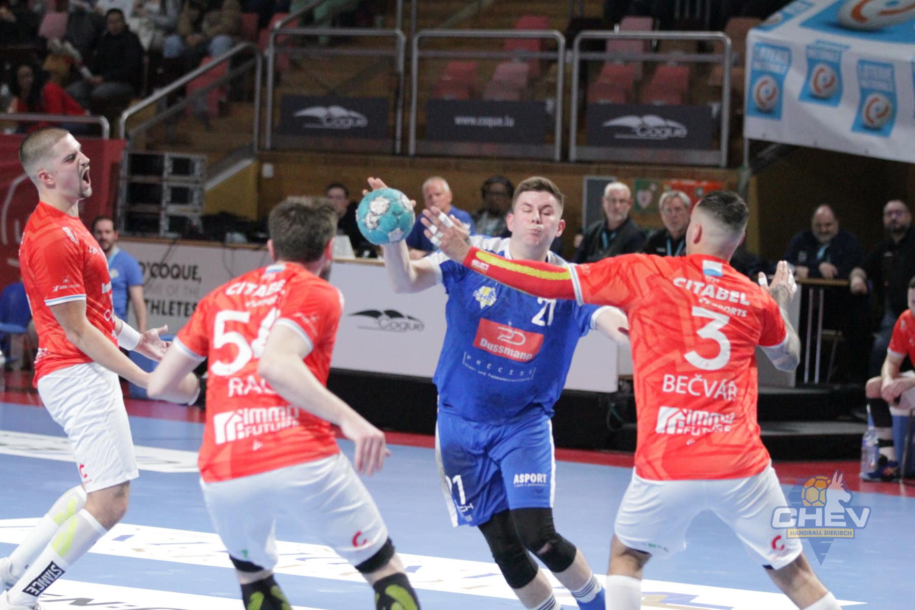 Coupe 1/2 Finale Red Boys 1 - CHEV Hommes 1 - CHEV Handball Diekirch
